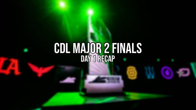 CDL 2023 Major 2 – Day 1 Recap – Esports News Network | ESTNN