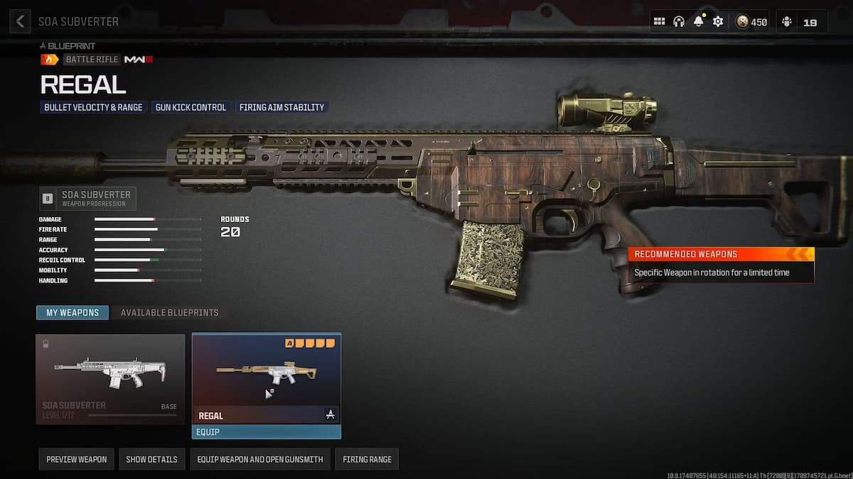 How to Unlock Regal SOA Subverter Blueprint in CoD MW3 – Esports News ...
