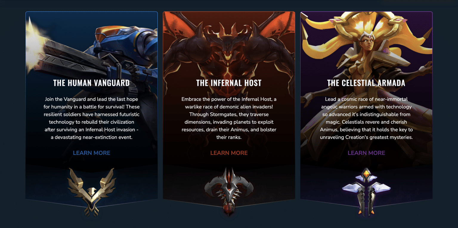 All Stormgate Factions Explained – Esports News Network | ESTNN